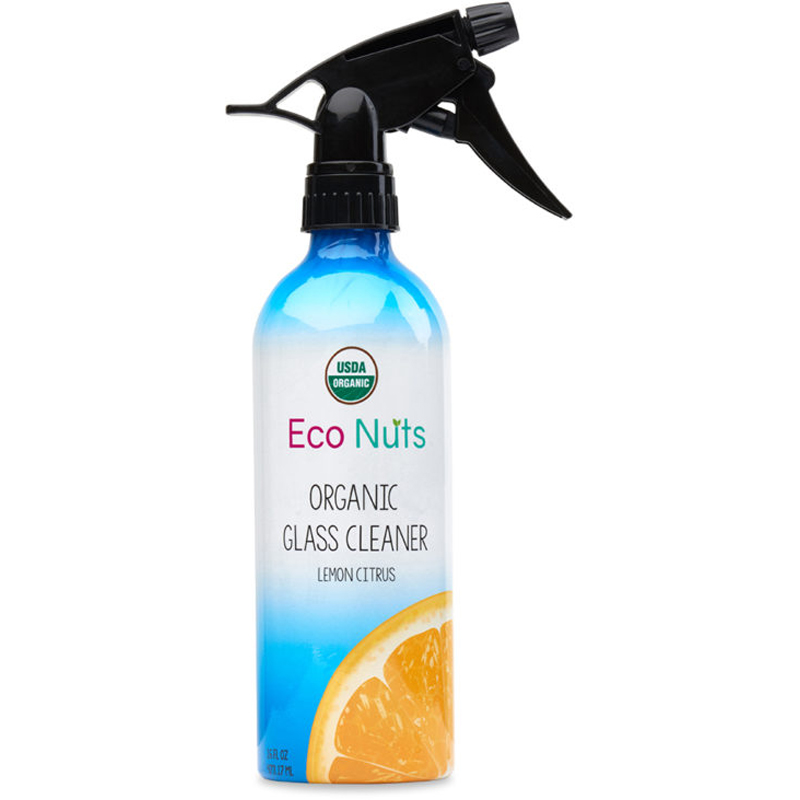 Lemon Citrus Organic Glass Cleaner Eco Nuts Earthhero